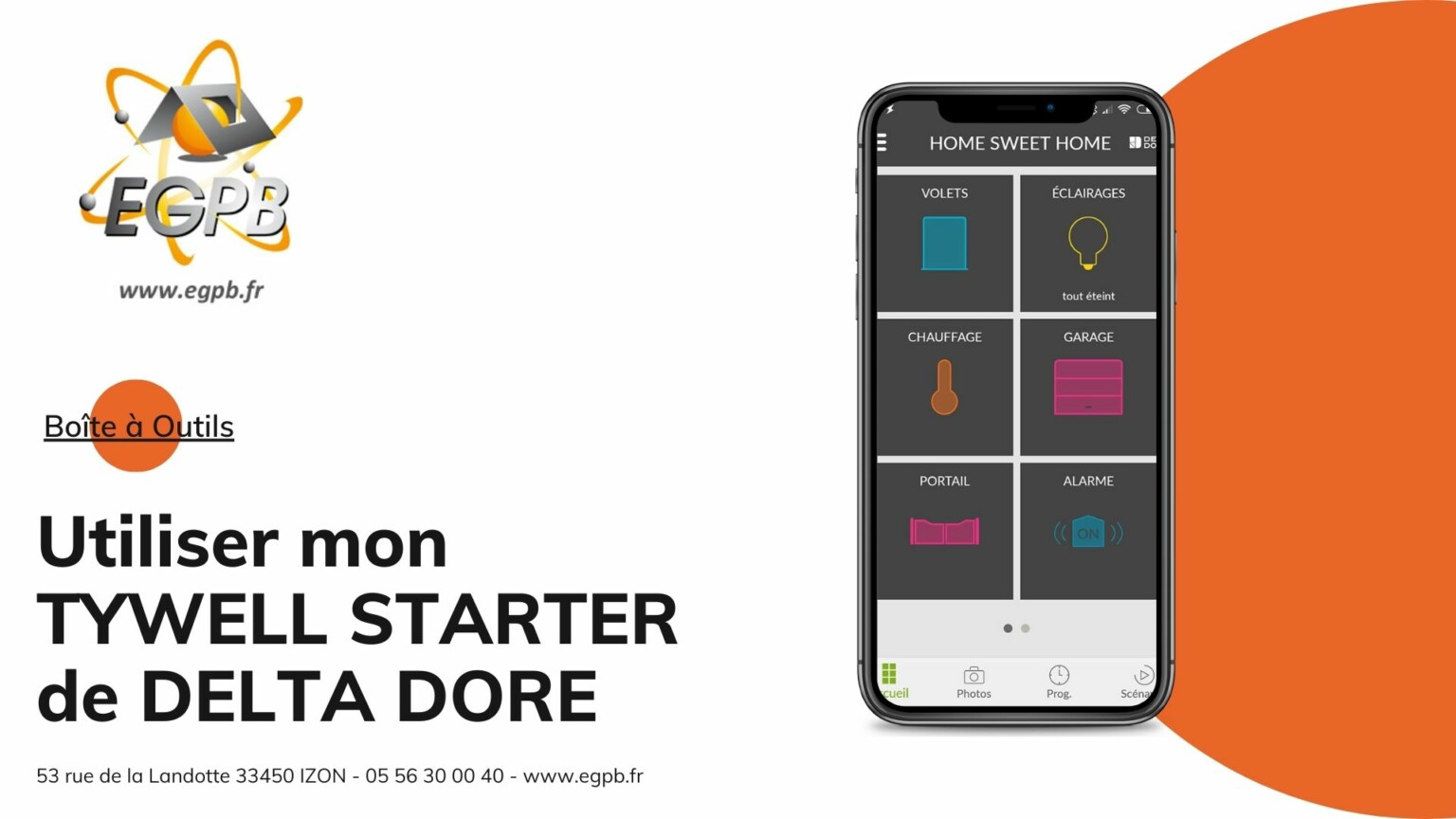 EGPB – boîte à outils à Izon